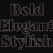 Unmatched - Stylish Display Font | Fashion Font, Modern Font, Elegant ...
