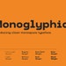Monoglyphic Monospace Font Perfect for Minimalist Designs, Coding ...