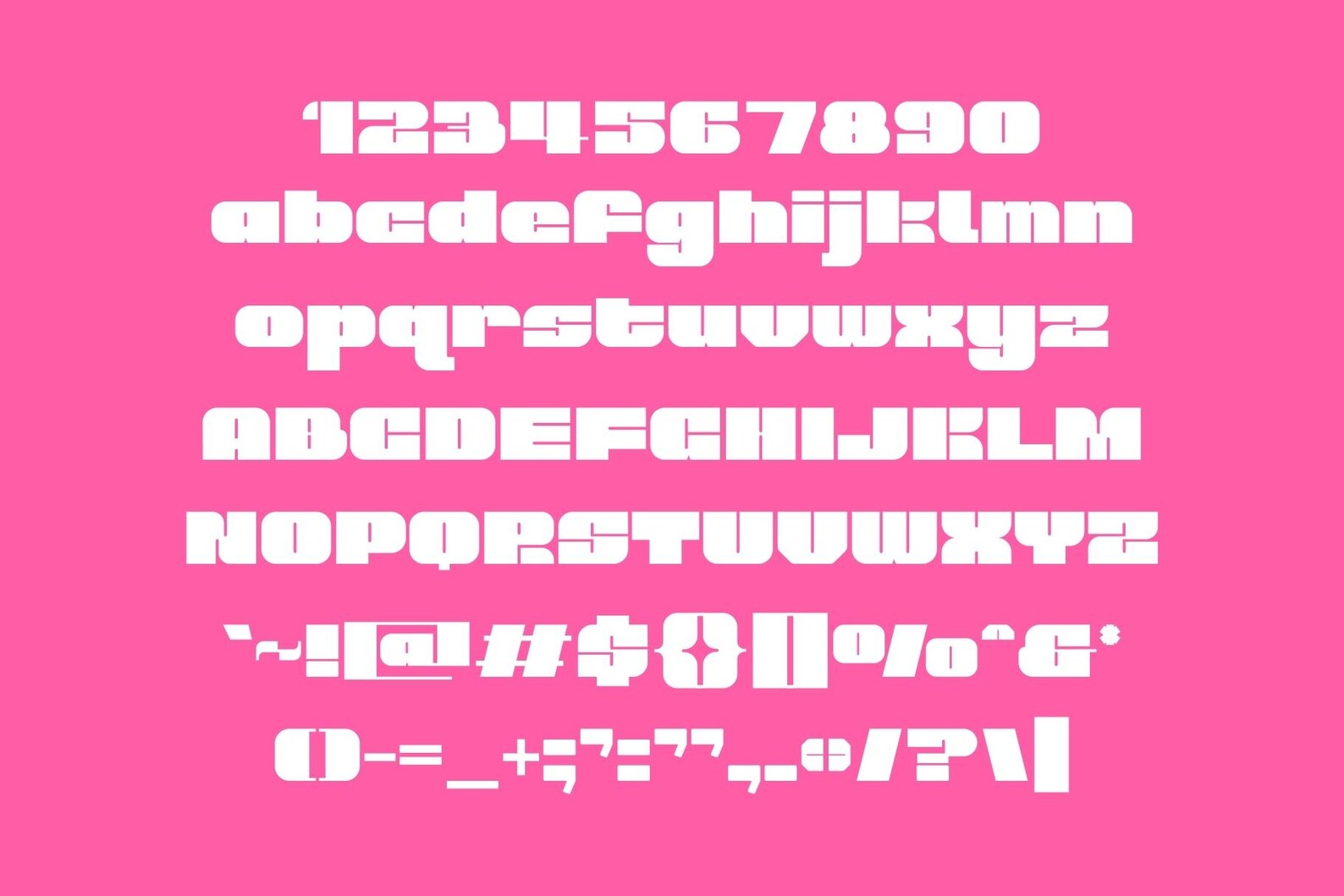 Tubby Stout – Bold Chunky Font, Thick Heavy Display Typeface for Logos ...