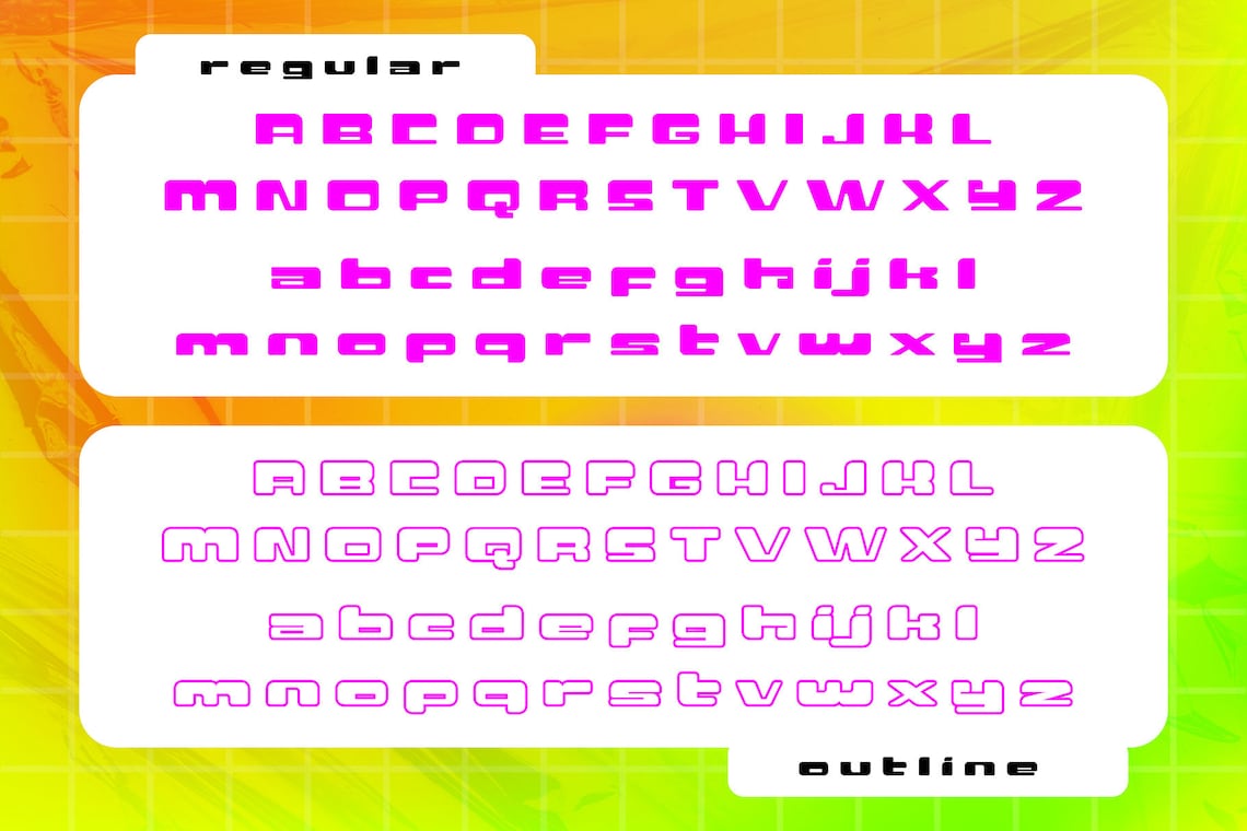 Why2k - Nostalgic 2000s Font | Retro Font | Technology Font | Cyber ...