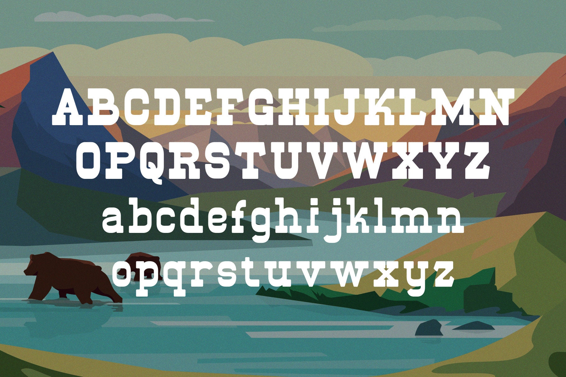 Redemption - Wild West Font | Cowboy Font, Desert Font, Slab Serif Font ...