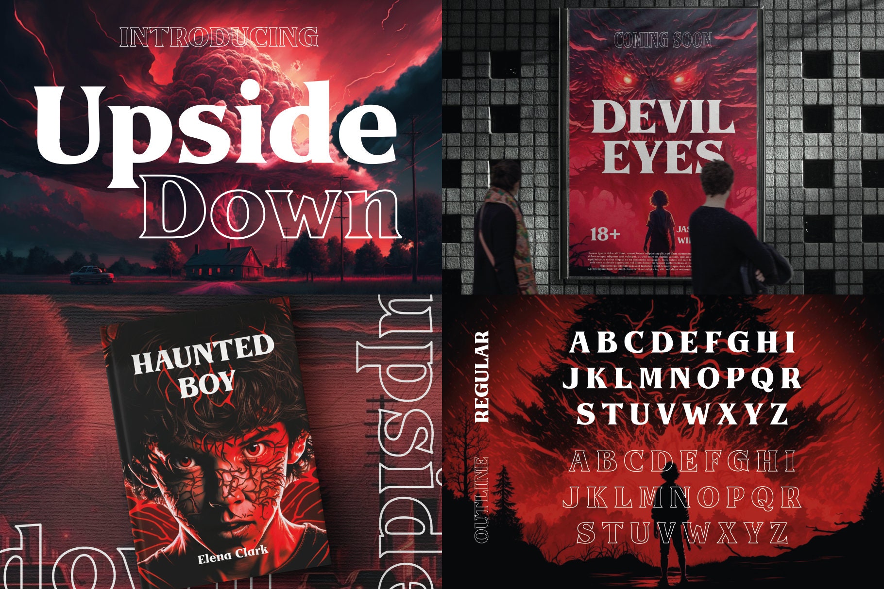Ultimate Halloween Horror Font Bundle – 20 Spooky Fonts for Scary ...