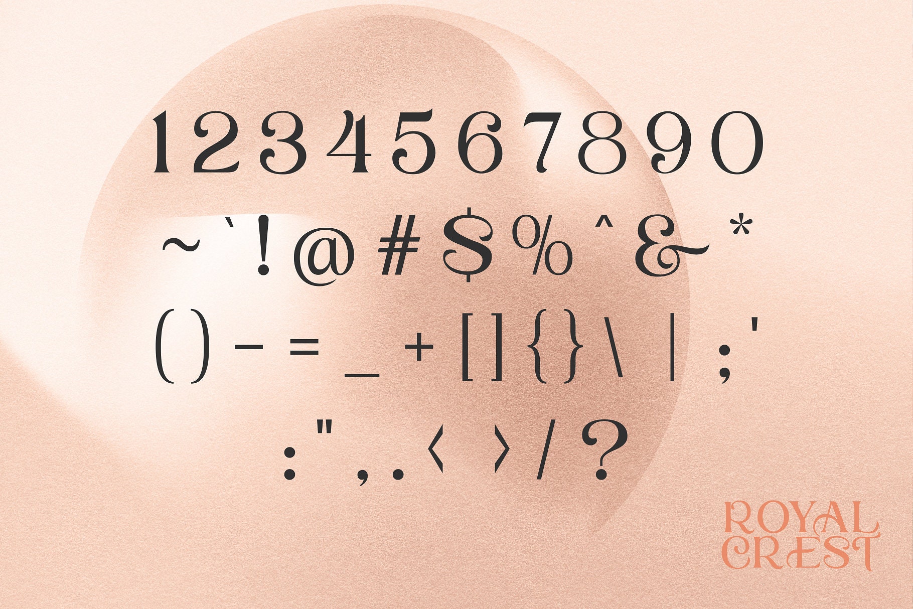 Royal Crest - Decorative Font | Serif Font, Retro Font, Vintage Font ...