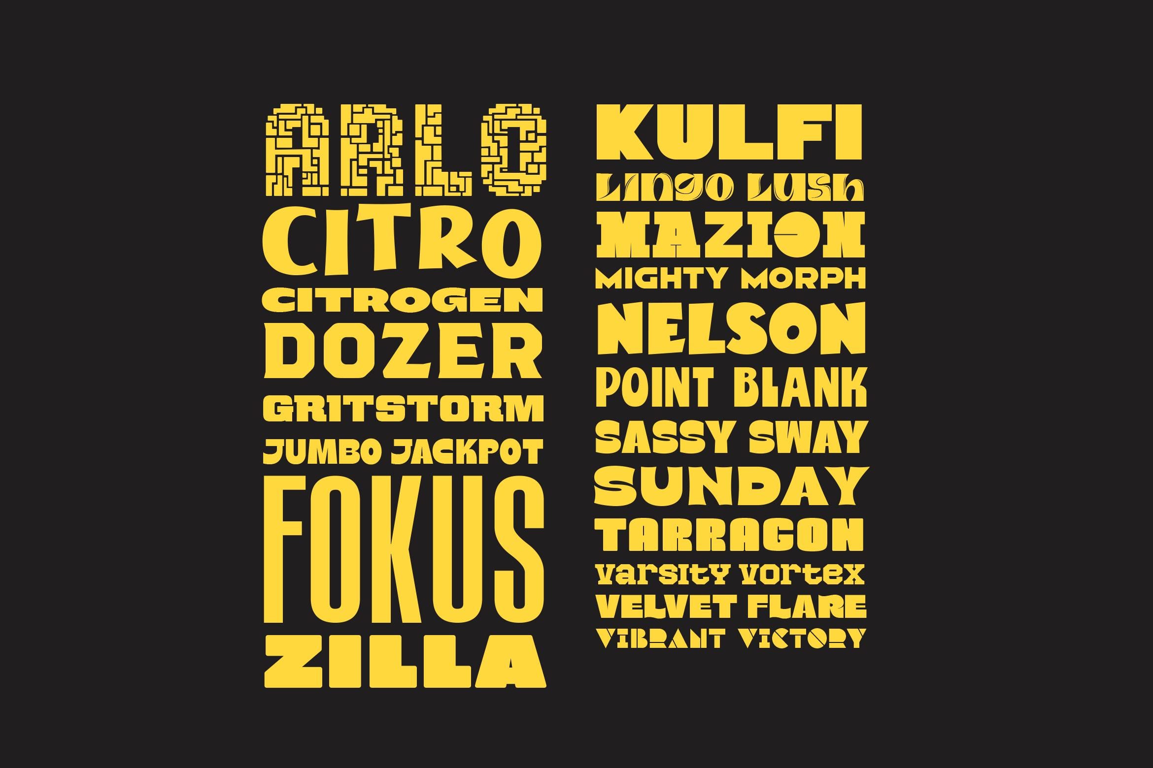 20 Bold Fonts for Posters, Flyers, Posters, Headlines, Logos & Branding ...