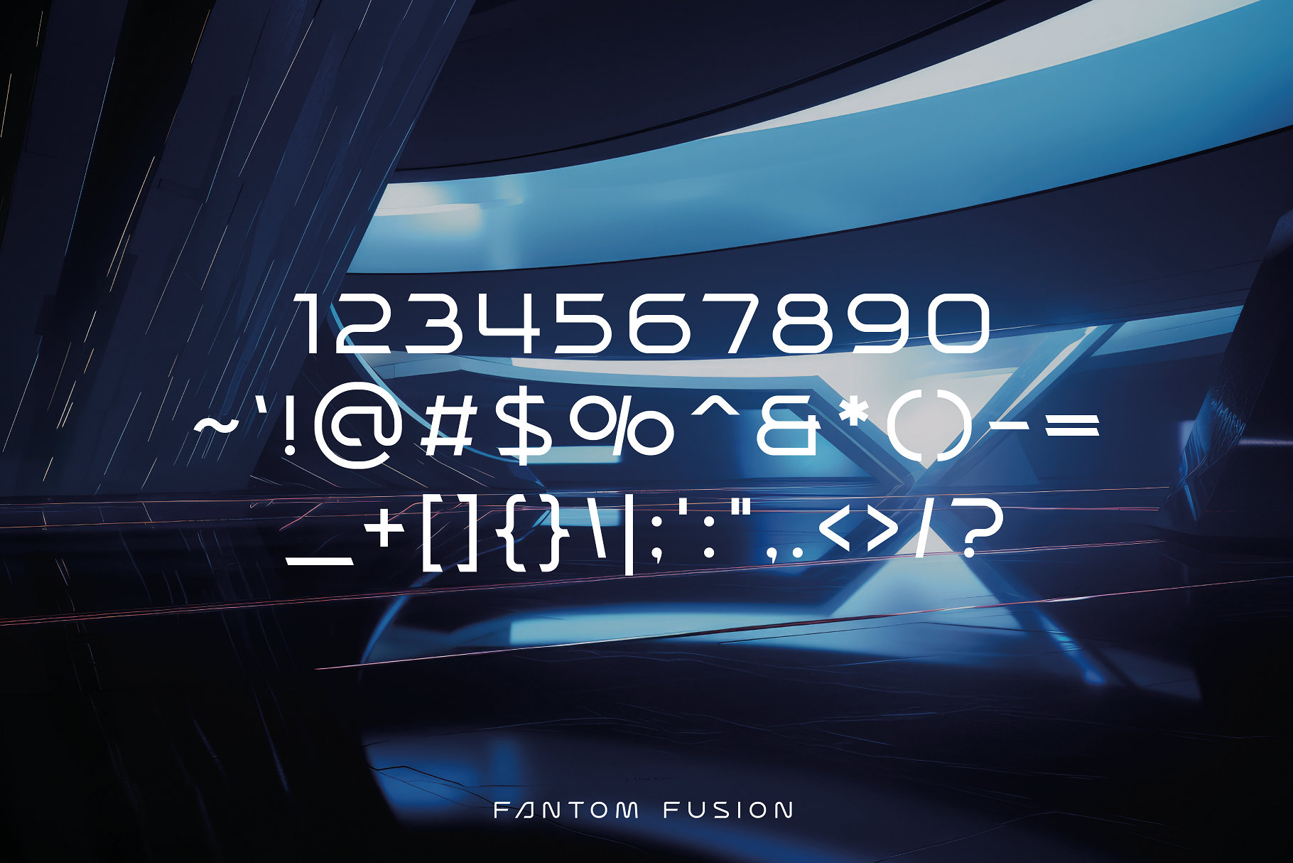 Fantom Fusion Font: Futuristic Minimalism for Modern Brands & Digital ...