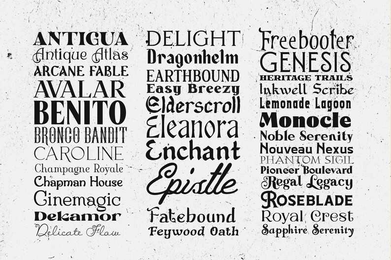 160 Fonts for Whiskey Labels – Bold, Vintage, and Western Typefaces for ...