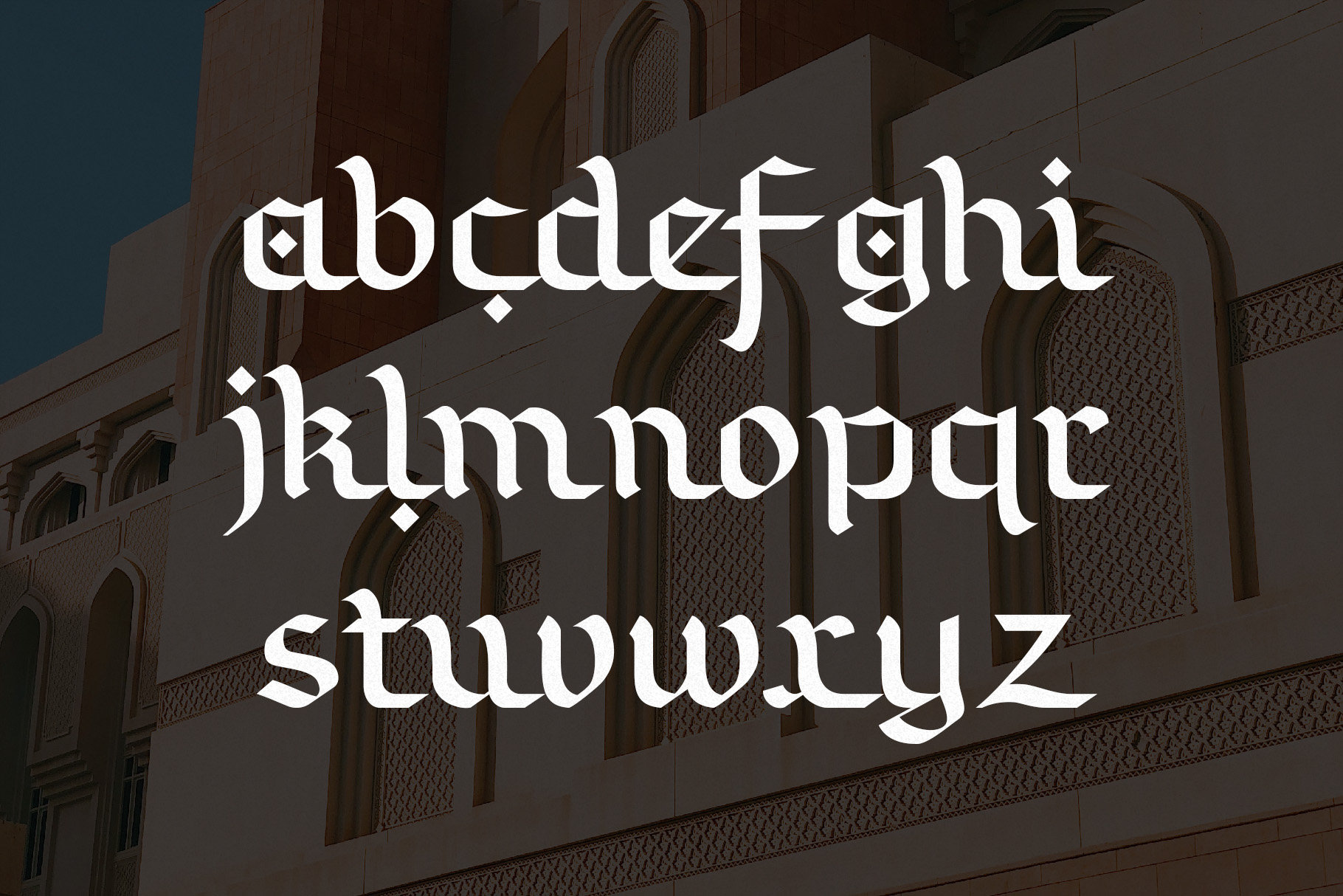 Hikma - Arabic Style Font | | Procreate Font, Arabic Style Font, Cricut ...