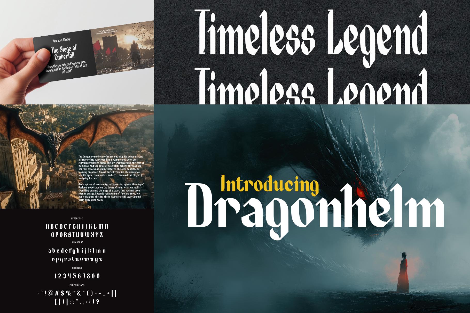 The Old English Font Bundle – Majestic Medieval, Gothic, and Fantasy ...