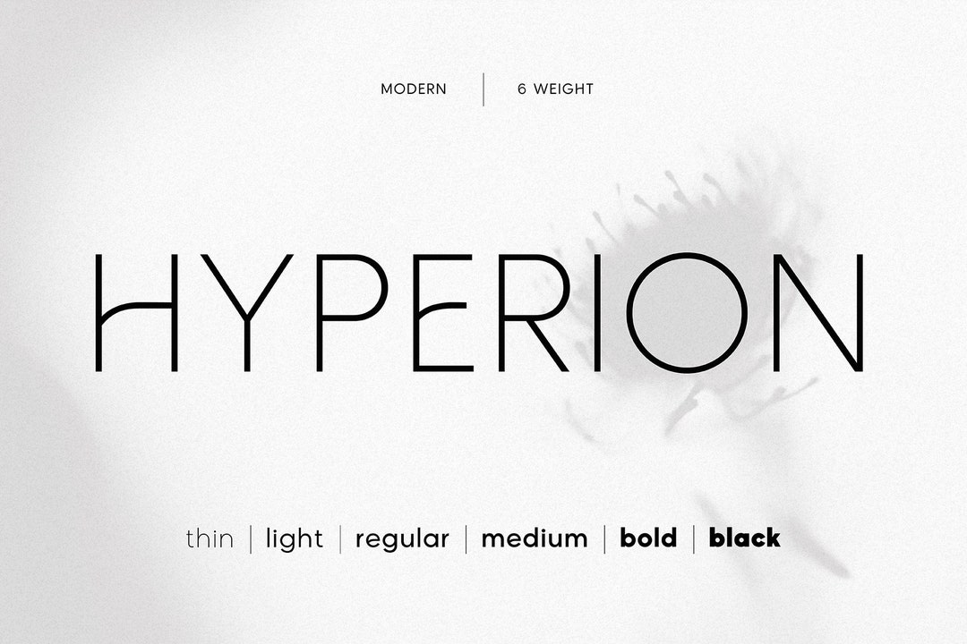 Sleek Modern Sans Font | Elegant Font, Minimalist Font, Simple Font ...