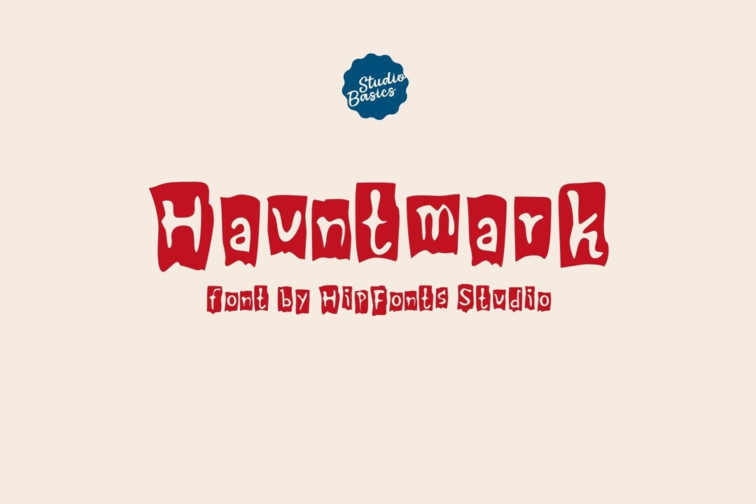 Hauntmark – Terrifying Horror Display Font for Spooky Projects (studio ...