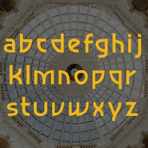 Grayson 1940s Art Deco Typeface Retro Font Modern Vintage Signage Font ...