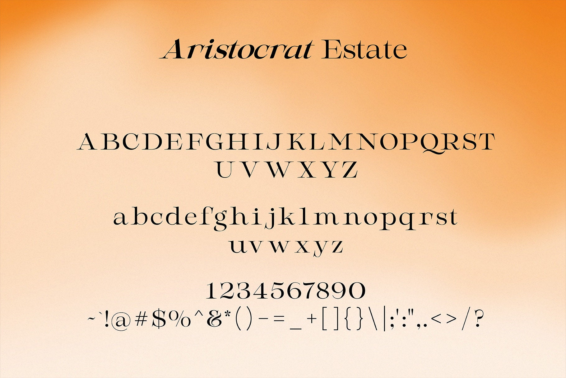 Aristocratestate - Luxury Serif Font | Classy Font, Elegant Font ...