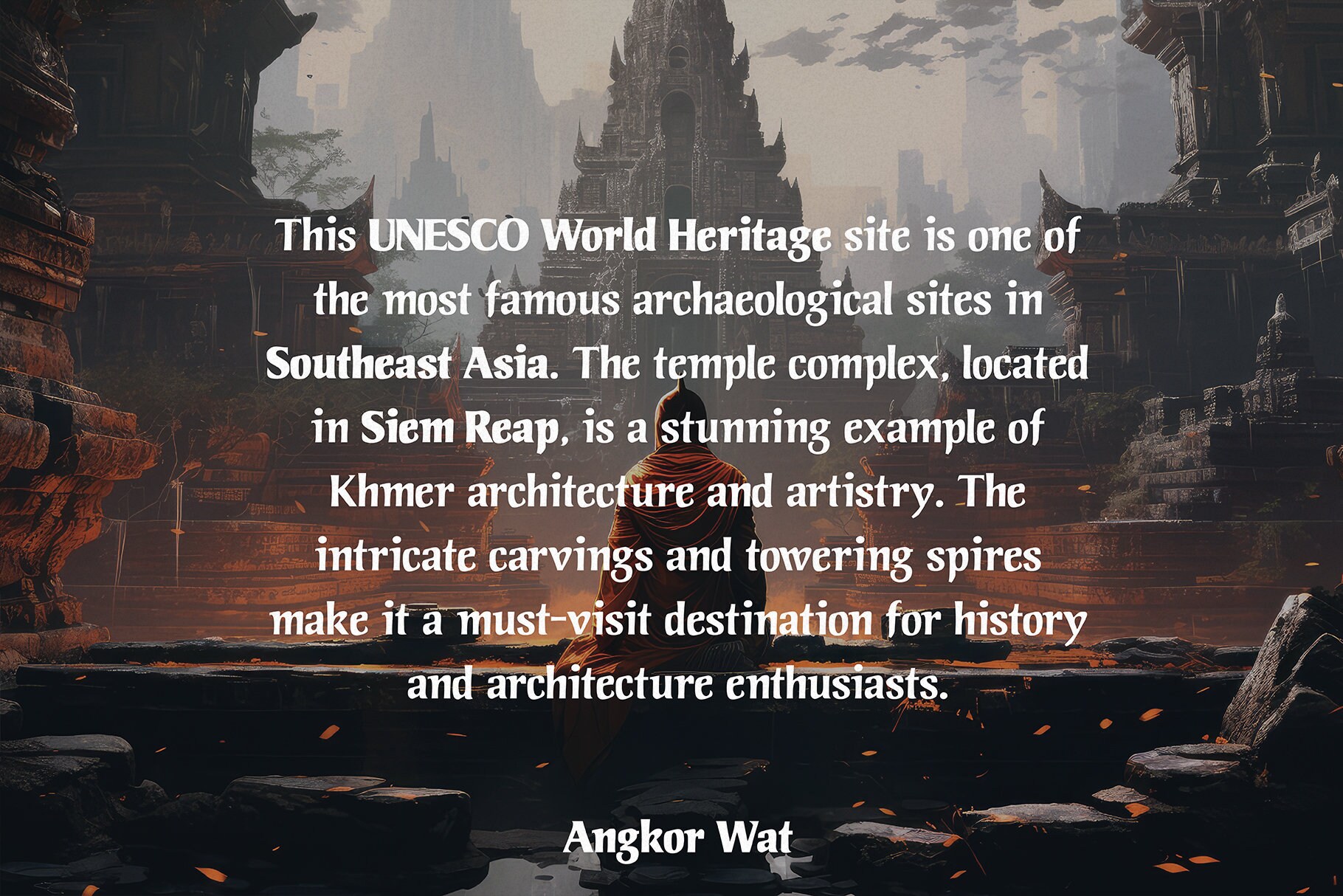 Angkor Dynasty Font: Elegant Serif Inspired by Cambodian Heritage ...