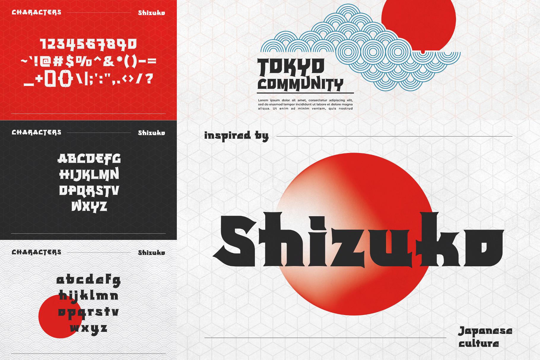 7 Authentic Japanese Style Fonts | Traditional Inspired Samurai, Kanji ...