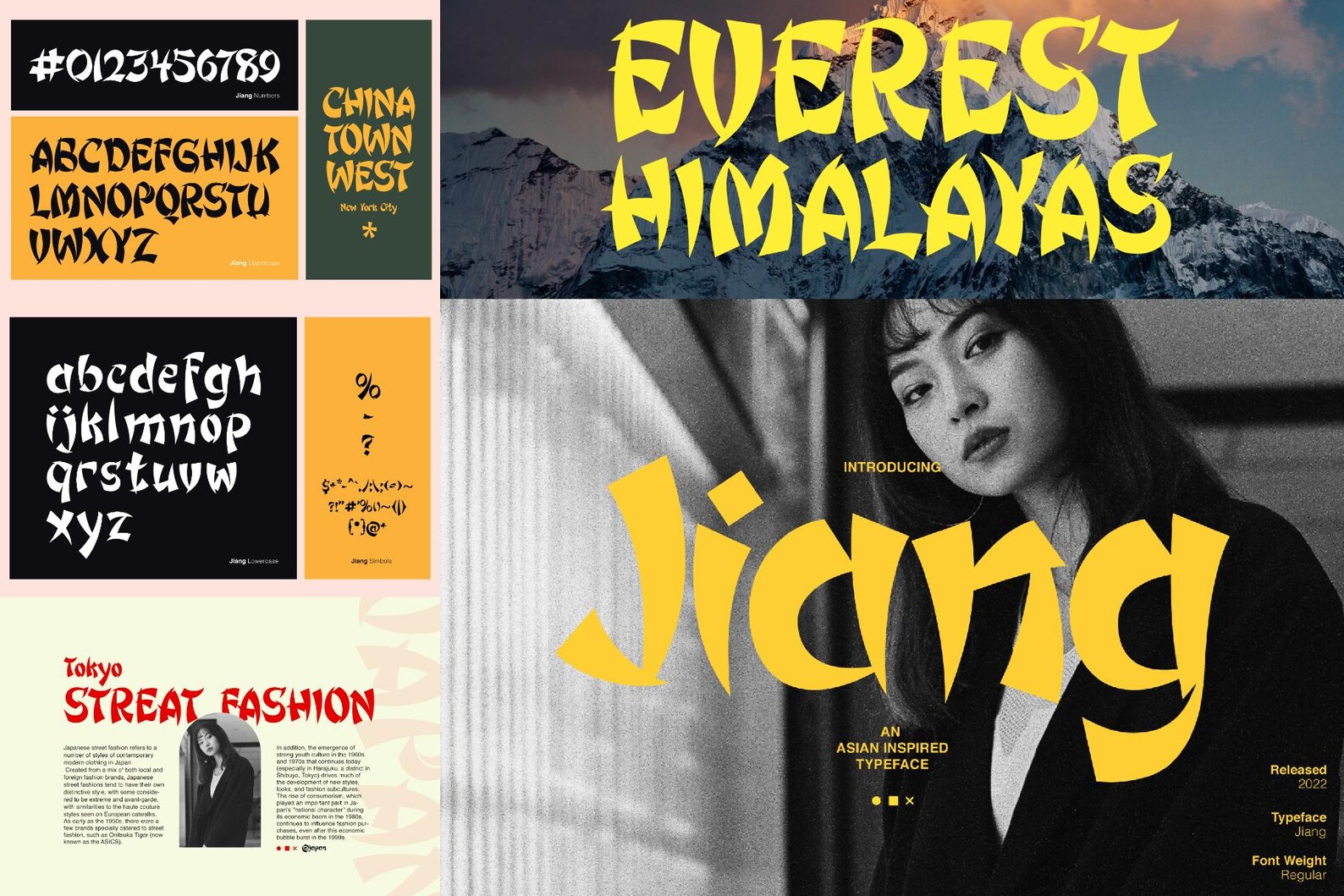 7 Authentic Japanese Style Fonts | Traditional Inspired Samurai, Kanji ...