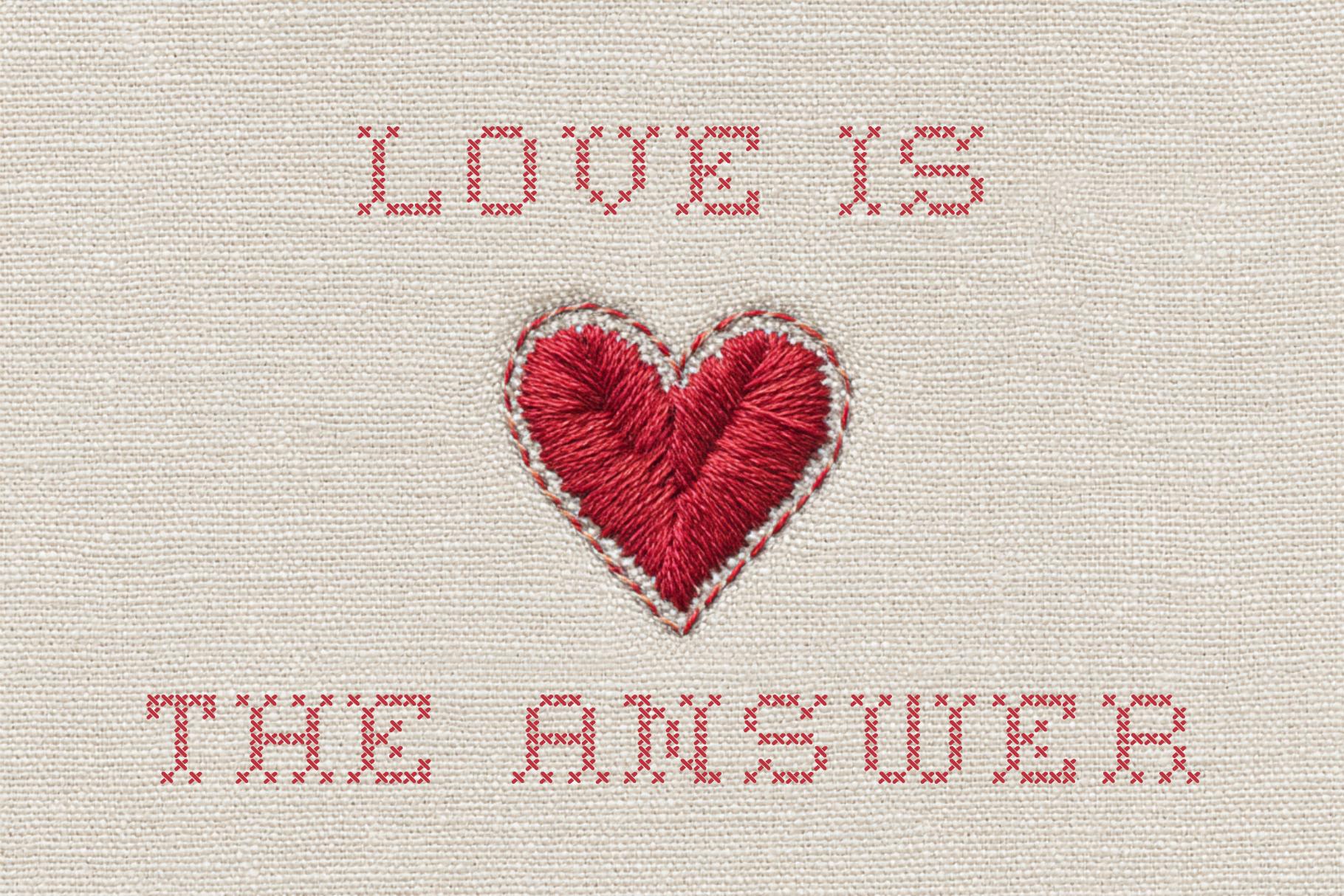 Willow Stitch - Embroidery Inspired Cross Stitch Font | OTF File ...