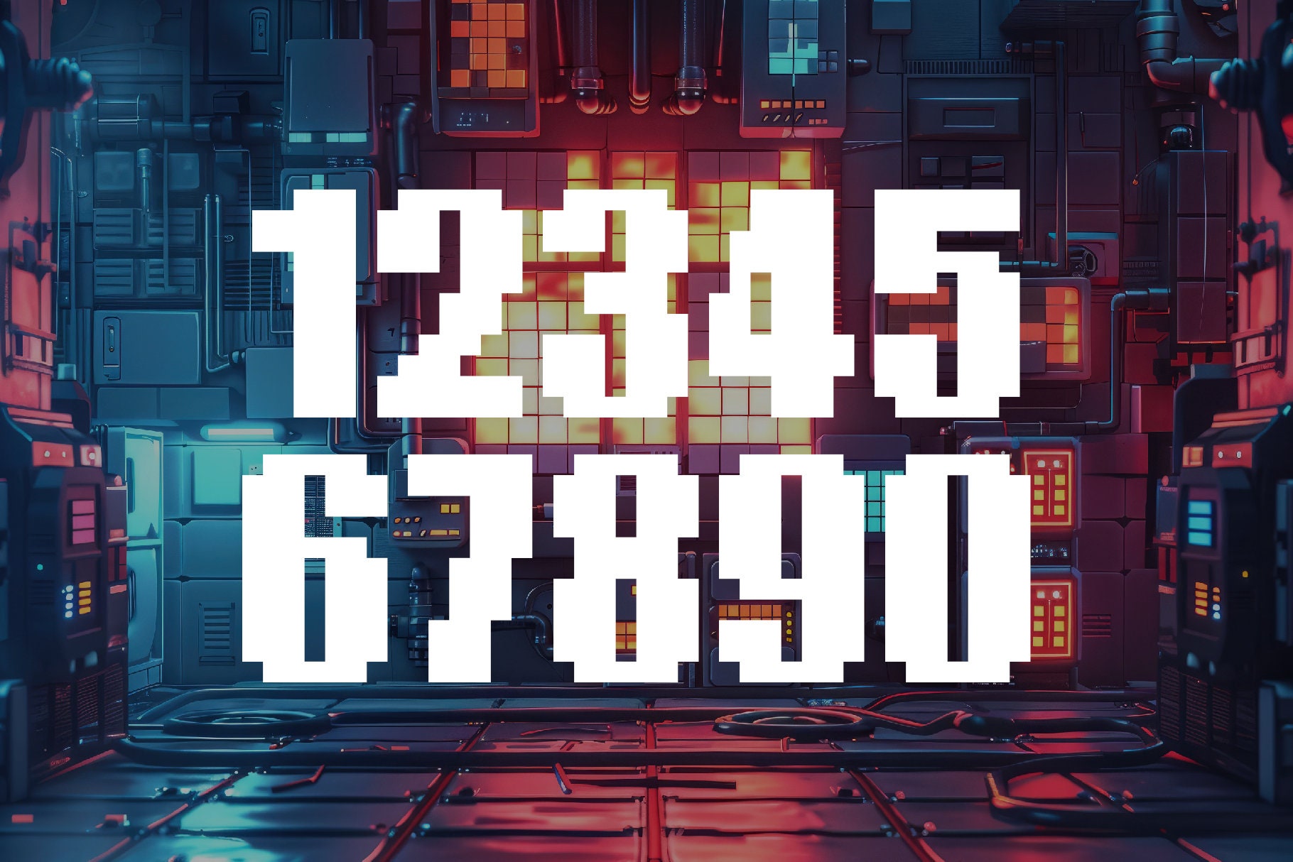 Pixel Impact Font: Bold 8-bit Pixel Font for Retro Gaming, Indie Games ...