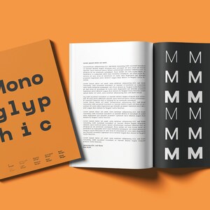 Monoglyphic Monospace Font – Perfect for Minimalist Designs, Coding ...