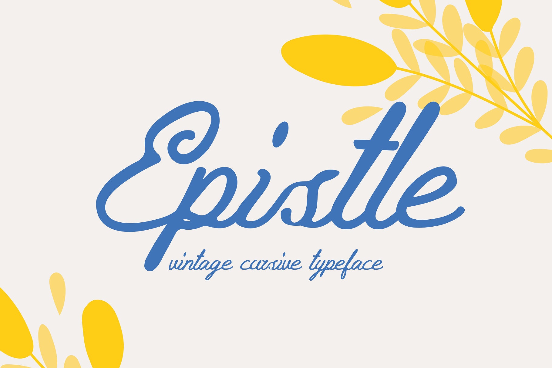 Epistle - Vintage Cursive Font | Script Font, Cursive Font, Wedding ...