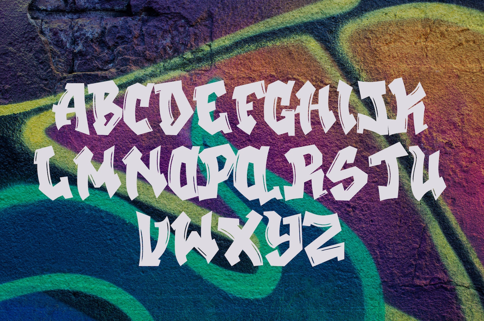 Heaven Spot - Rad Graffiti Font | Brush Font, Logo Font, Canva Font ...