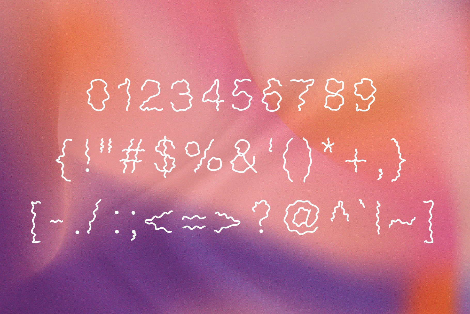 Dazed Dizzy Font Thin Font, Wavy Font, Creative Font, Trippy Font ...