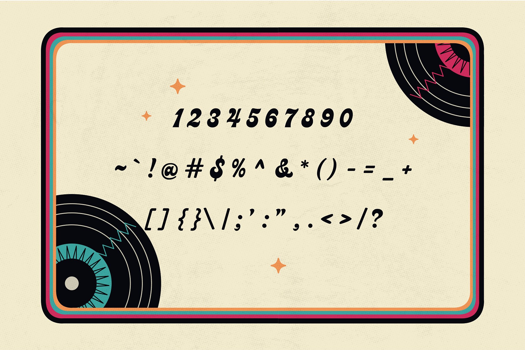 Moonlight Groovy Disco Font Vintage Font, Retro Font, Groovy Font ...