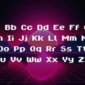 Bytebounce - 8bit Pixel Font | Gaming Fonts | 1980s Font | Procreate ...