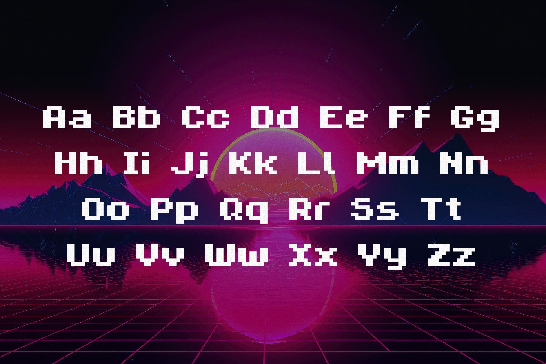 Bytebounce - 8bit Pixel Font | Gaming Fonts | 1980s Font | Procreate ...
