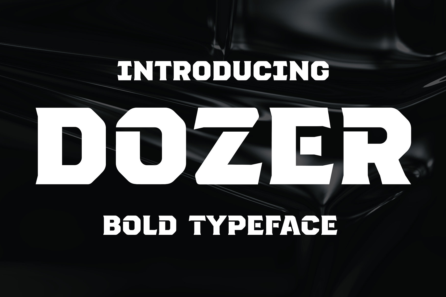 Dozer Bold & Heavy Font Construction Font, Automotive Font, Procreate ...