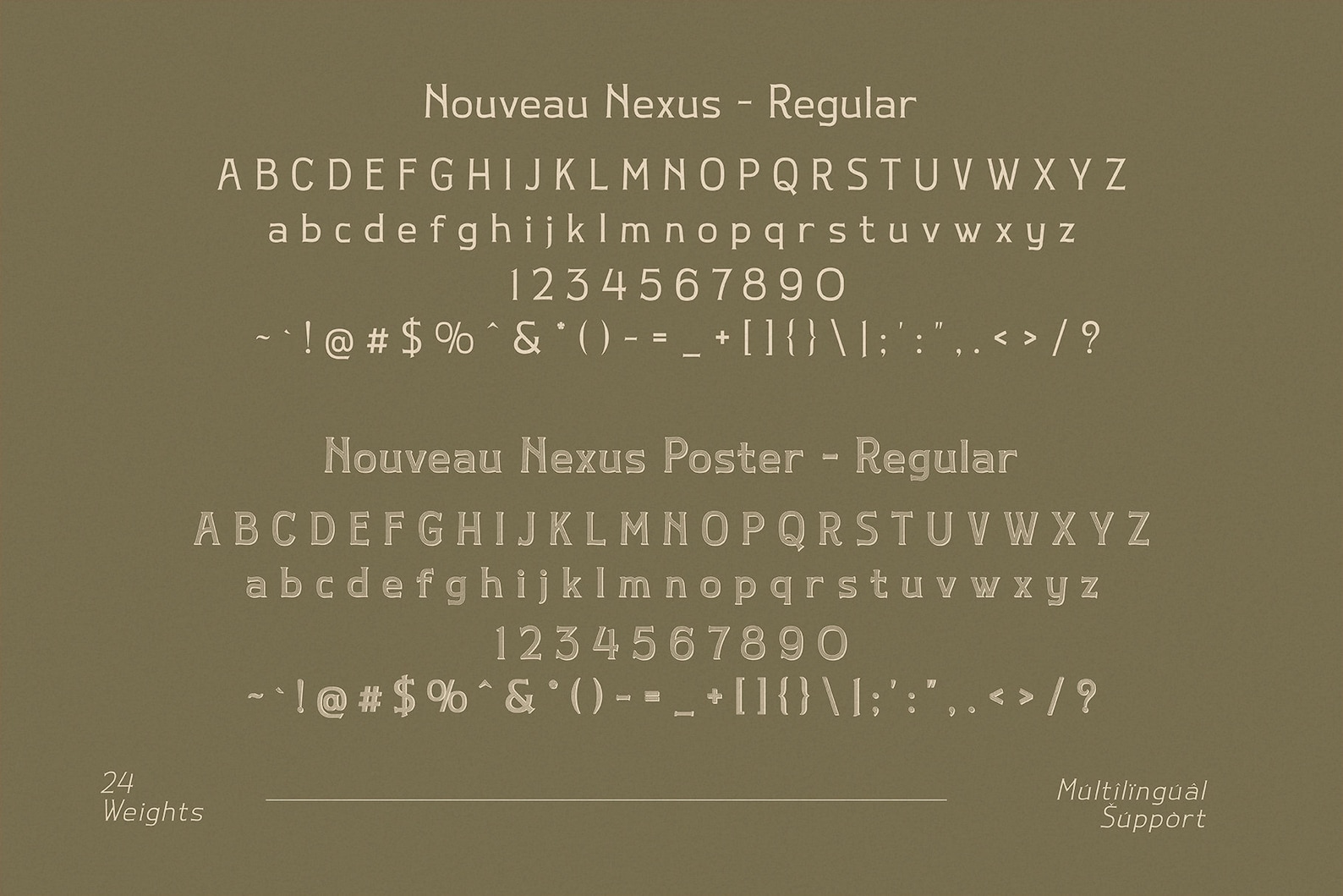Vintage Art Nouveau Font | 1930s, 1920s, 1900s, Vintage Font, Signage ...