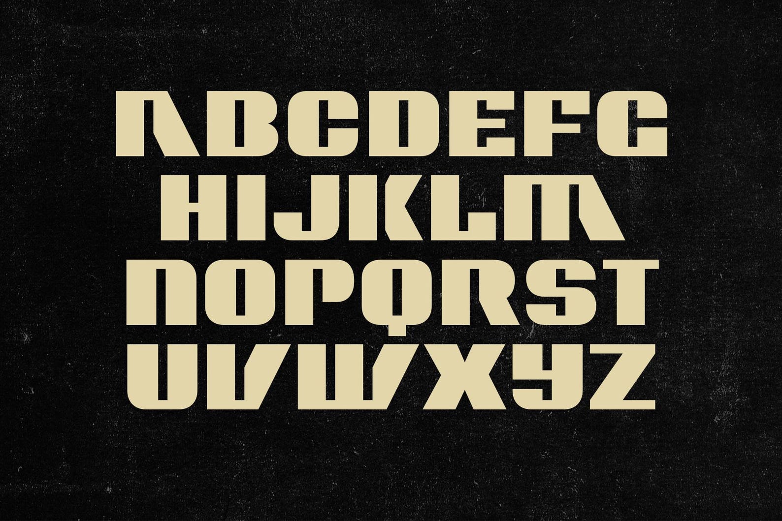 Static Surge – Bold 80s VHS Font for Retro Posters, Arcade Art, Apparel ...