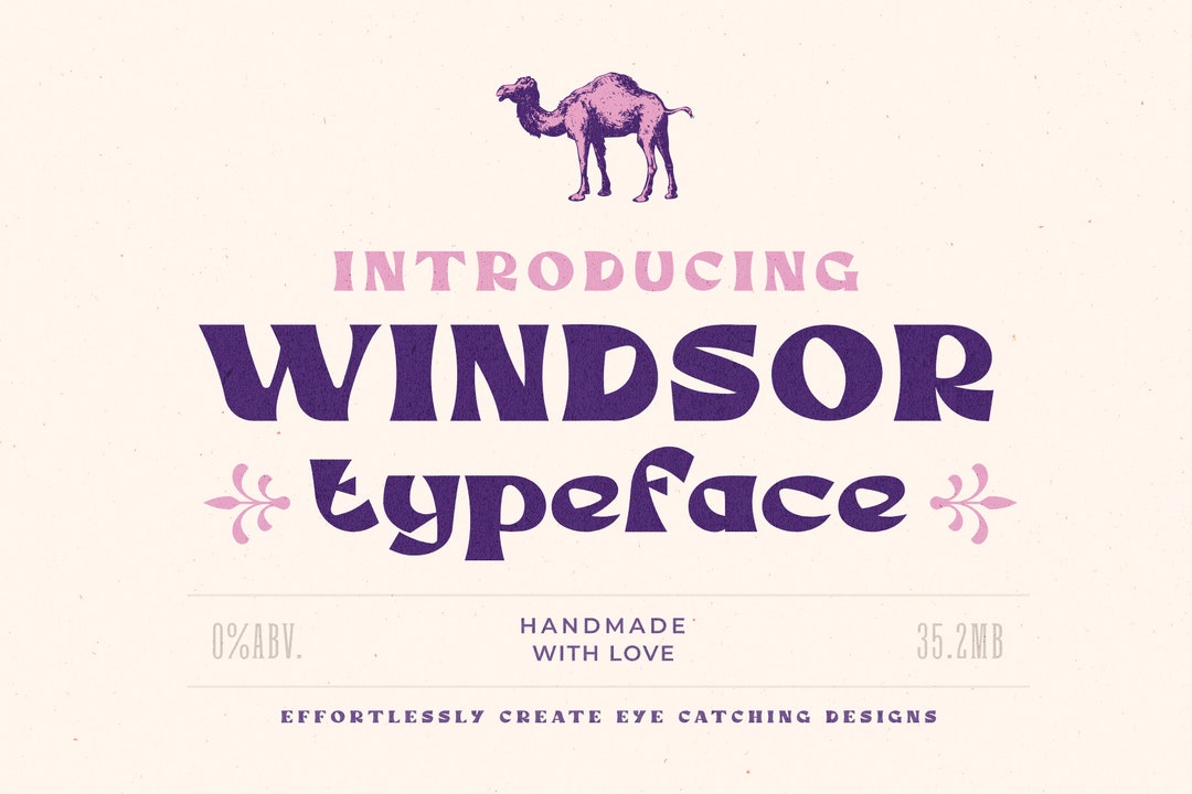Windsor - Asian Font | Menu Font, Branding Font, Japanese Font, Chinese ...