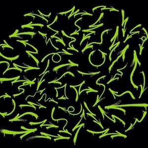 50 Real Graffiti Spray-painted Arrows – Dripping Urban Street Art for ...