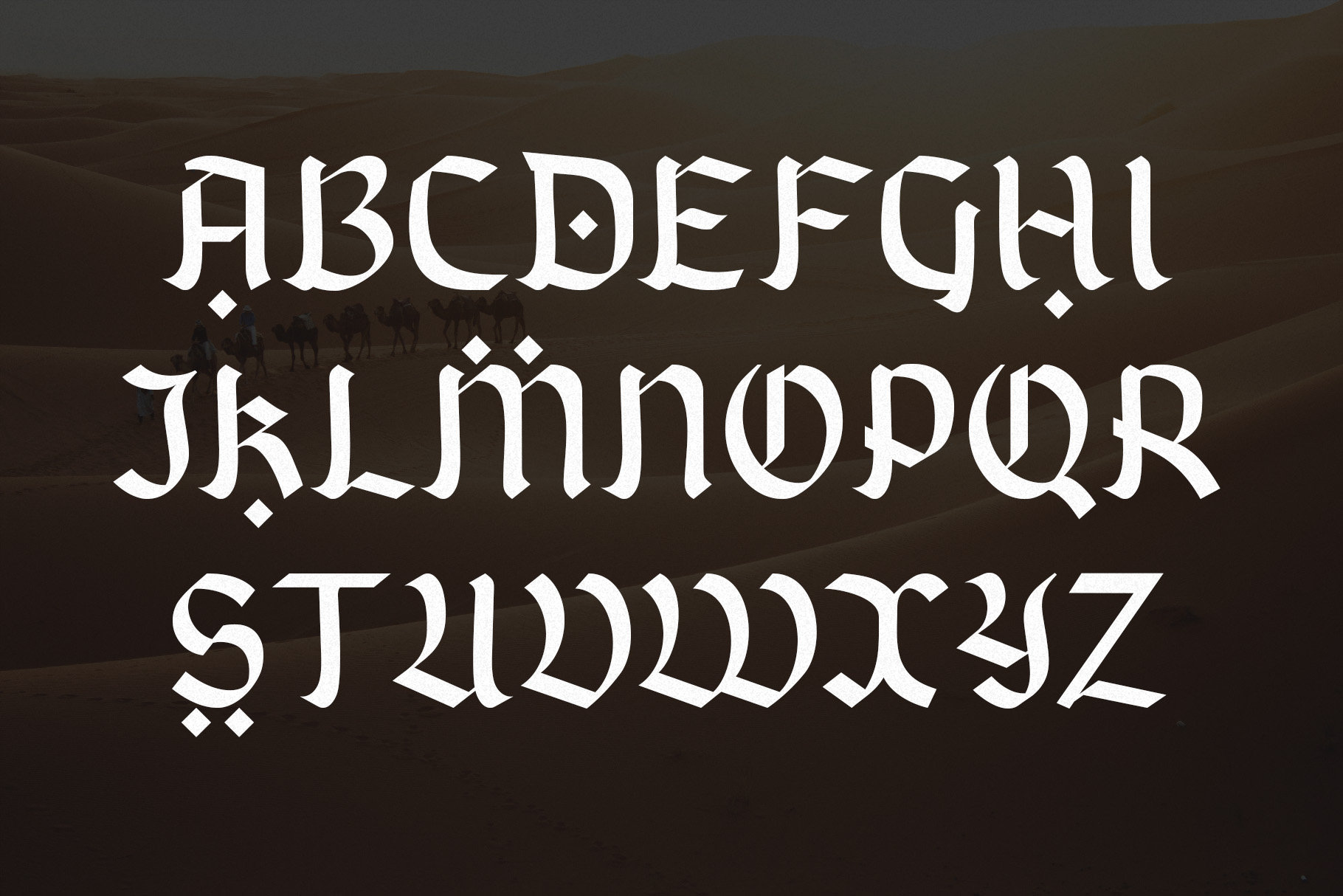 Hikma - Arabic Style Font | | Procreate Font, Arabic Style Font, Cricut ...