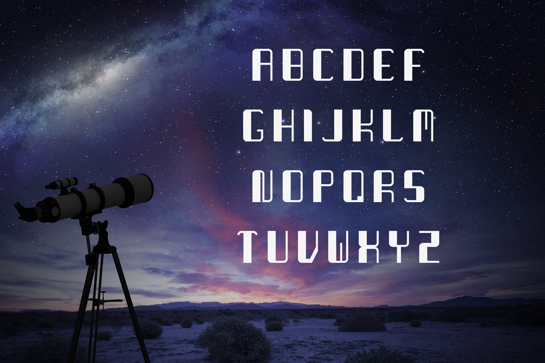 Galaxy Futuristic Sci-fi Font Embroidery Font Modern - Etsy