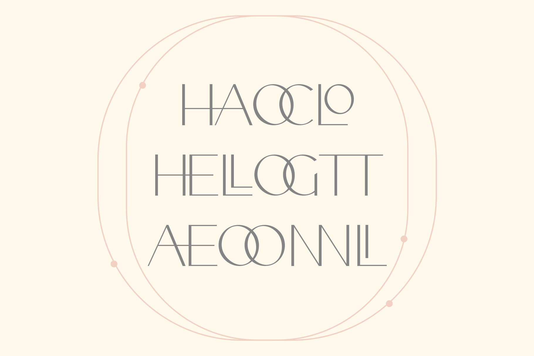 Isabell Modern Display Font Sans Serif Font, Minimalist Typeface ...