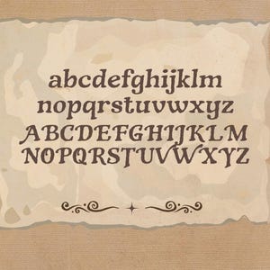 Feywood Oath Font - Vintage Old English Calligraphy Typeface, Medieval ...