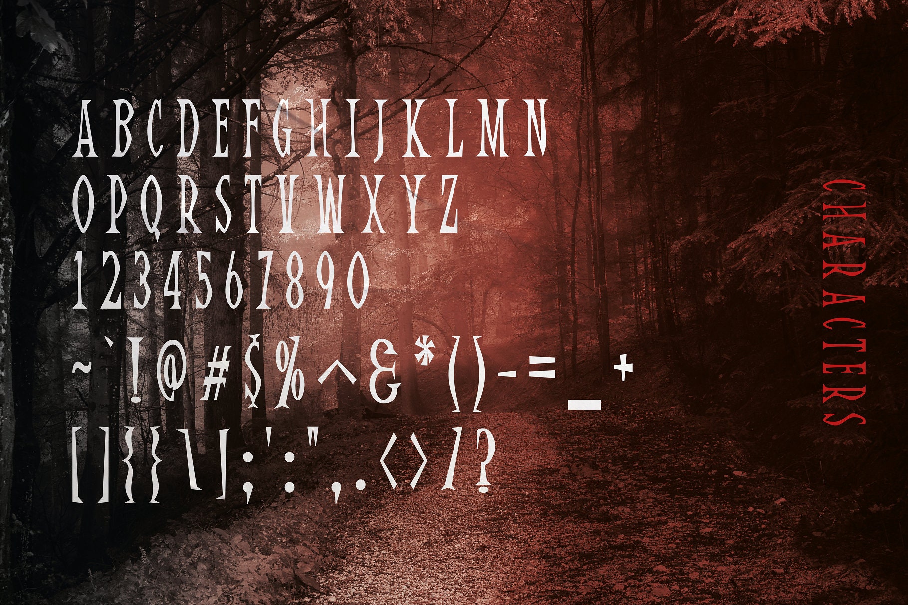 Midnight - Horror Font | Scary Font, Witch Font, Sinister Font ...