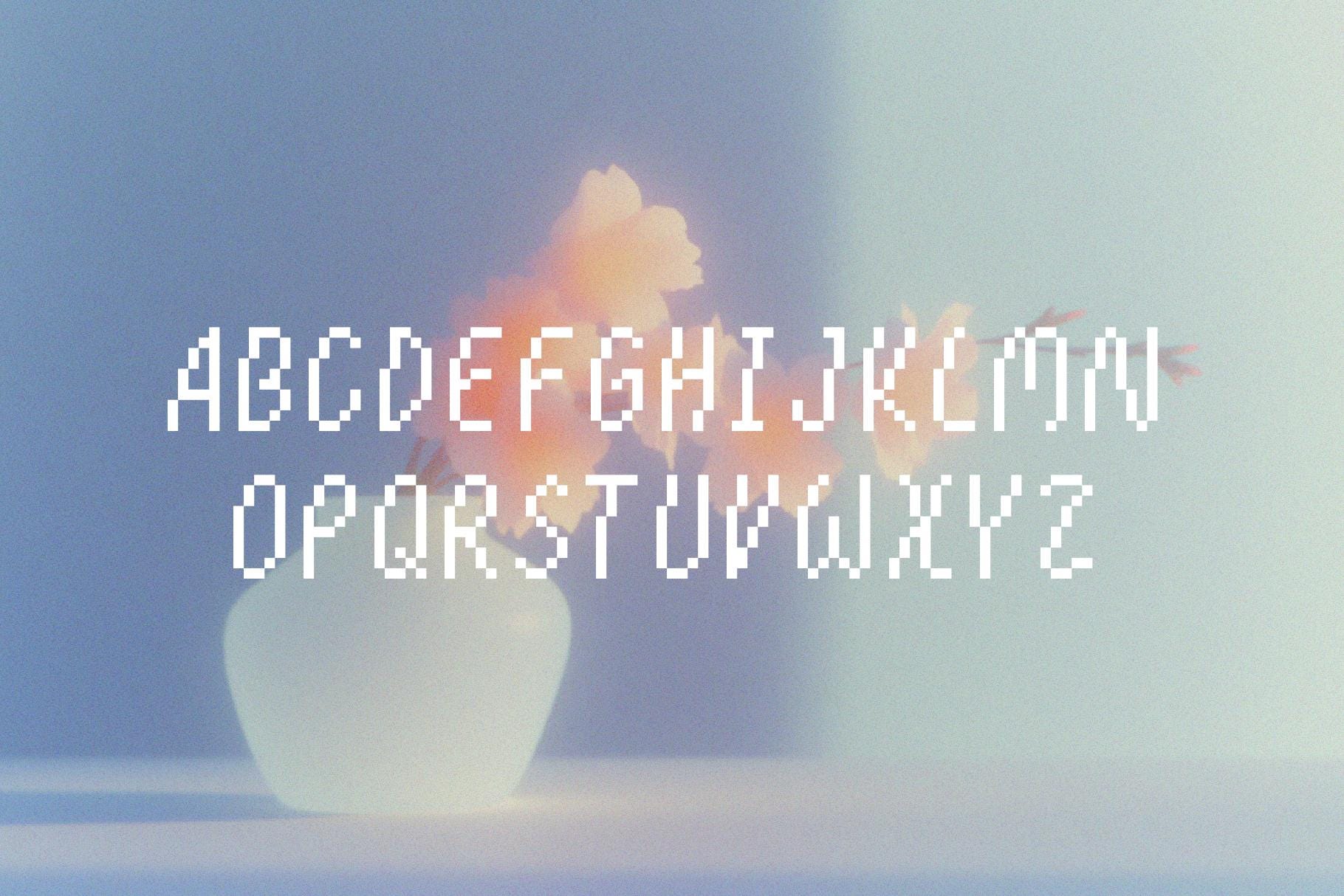 Hikari Byte - Minimal Pixel Font Inspired by Japanese Culture | Retro ...