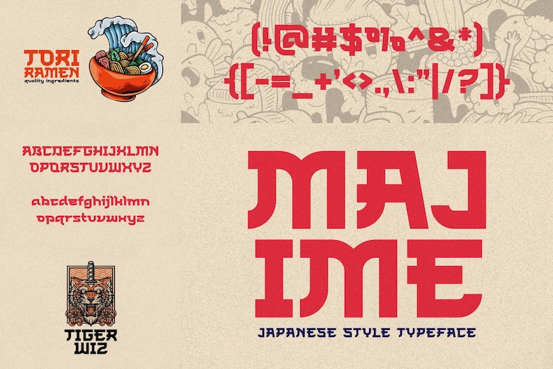 7 Authentic Japanese Style Fonts | Samurai, Kanji & Calligraphy ...