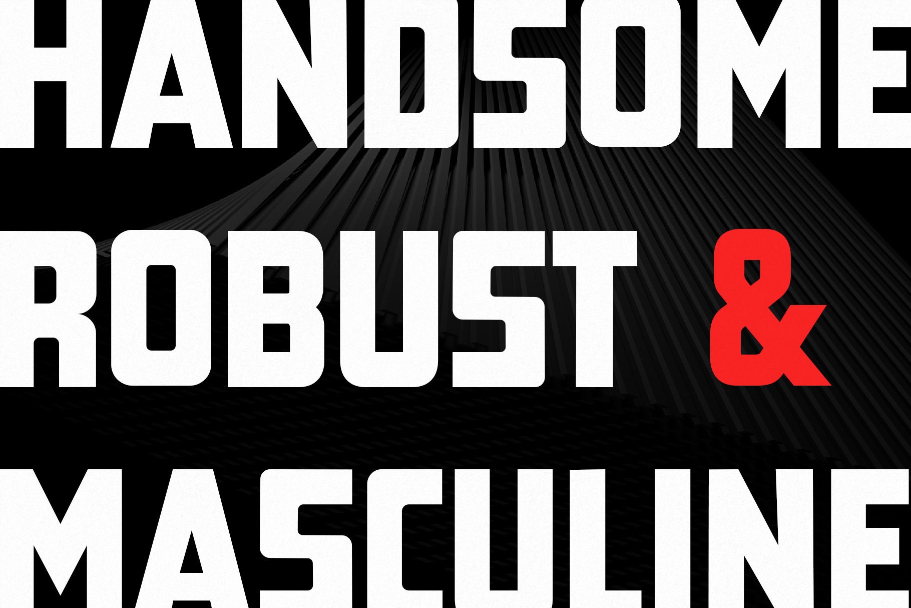 Bernard - Industrial Font | Cricut Font, Silhouette Font, Canva Font ...