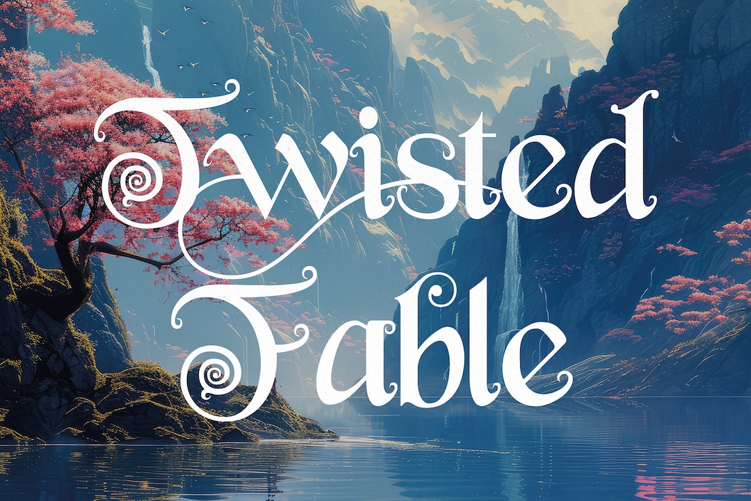 Twisted Fable Font: Mystical Typeface for Fantasy Projects - Perfect ...