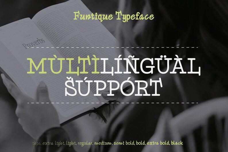Funqtique Serif Font – an Elegant and Modern Font Perfect for Multilingual Projects ...