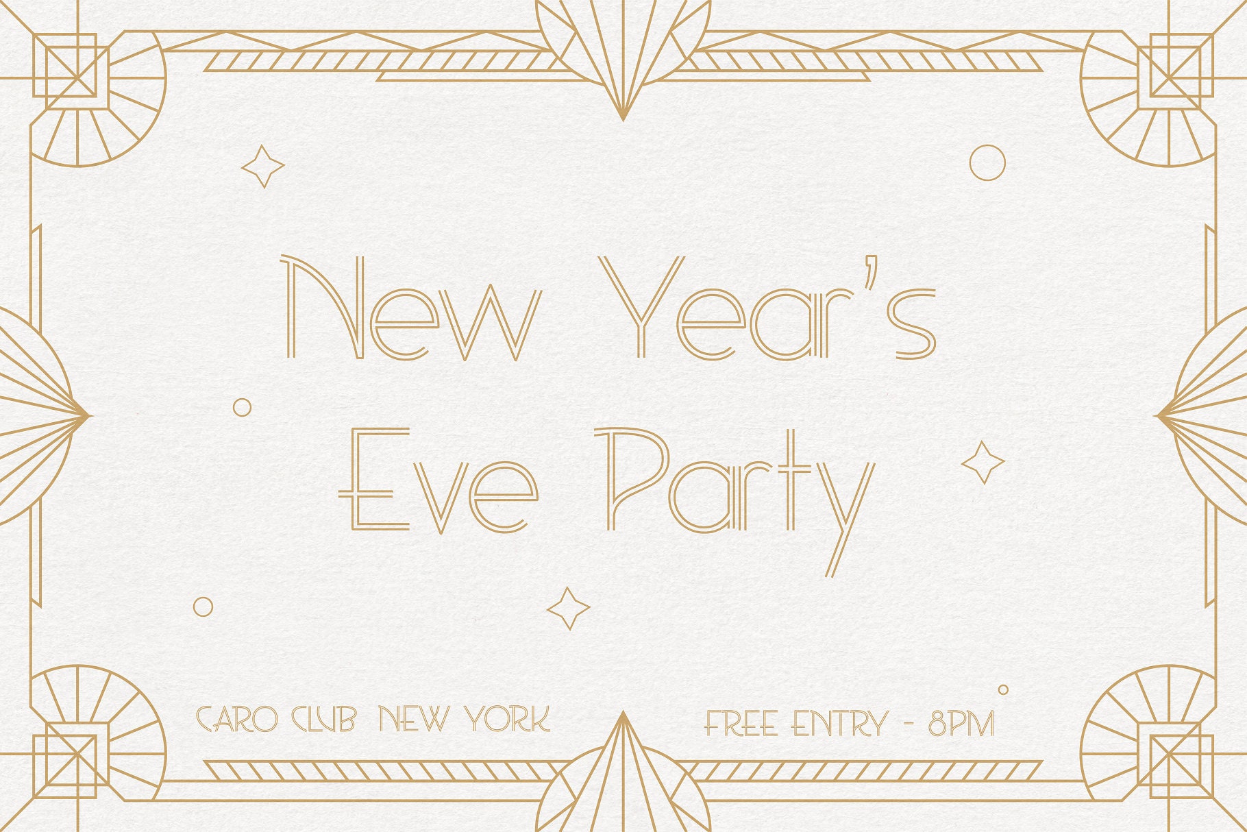 Rosaline Art Deco Font the Great Gatsby Font Chicago Font Jazz Font ...