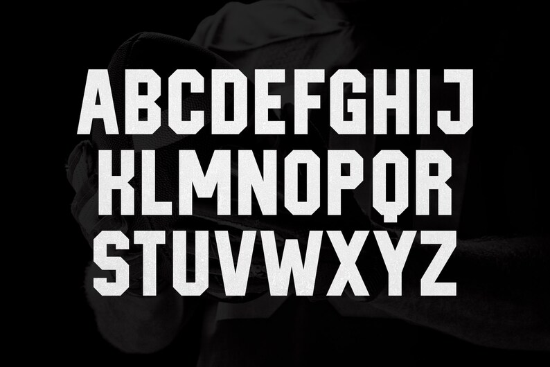 Scout - Athletic Varsity Font | Football Font, Baseball Font ...