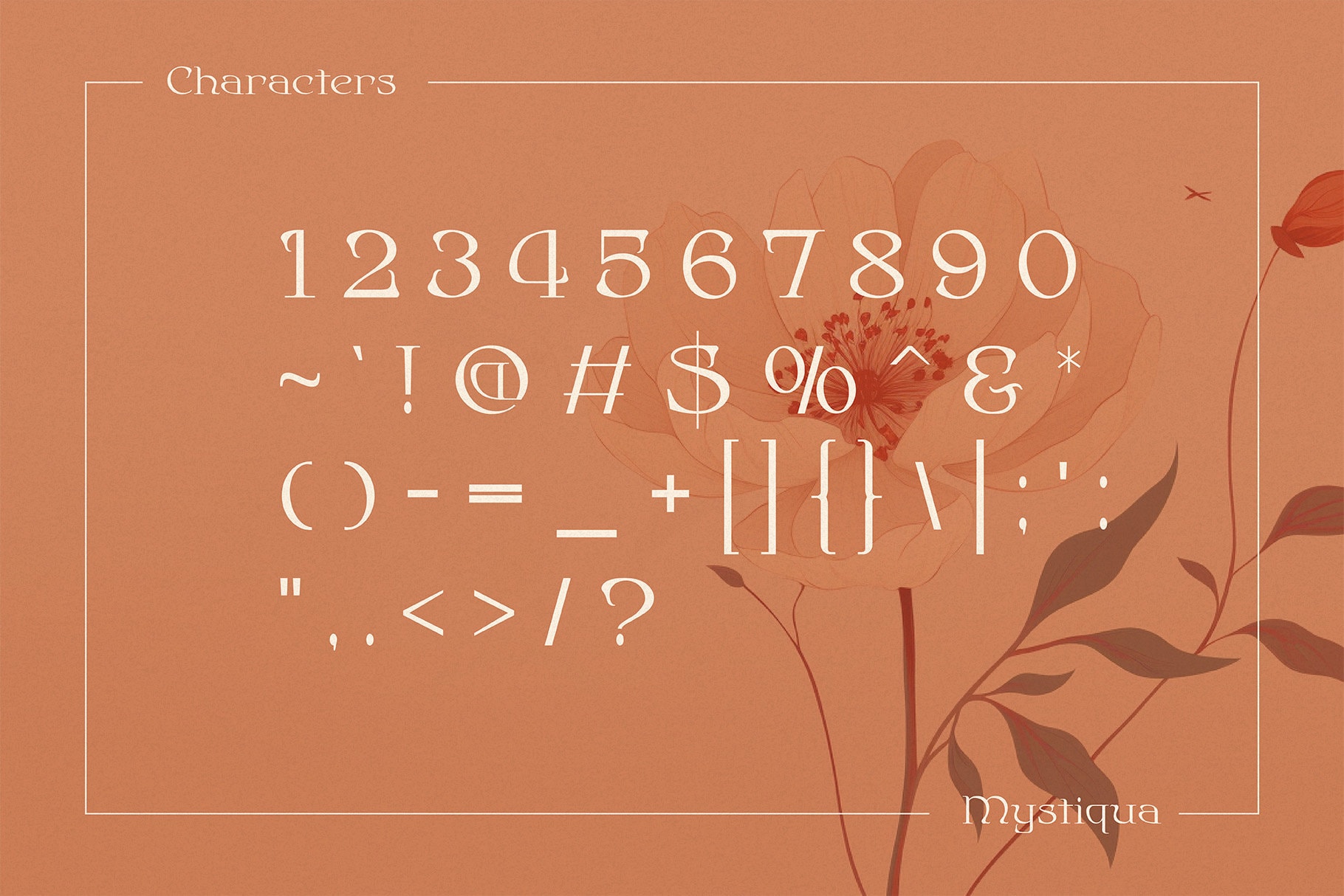 Art Nouveau Elegance: Mystiqua Decorative Font – Perfect for Vintage ...