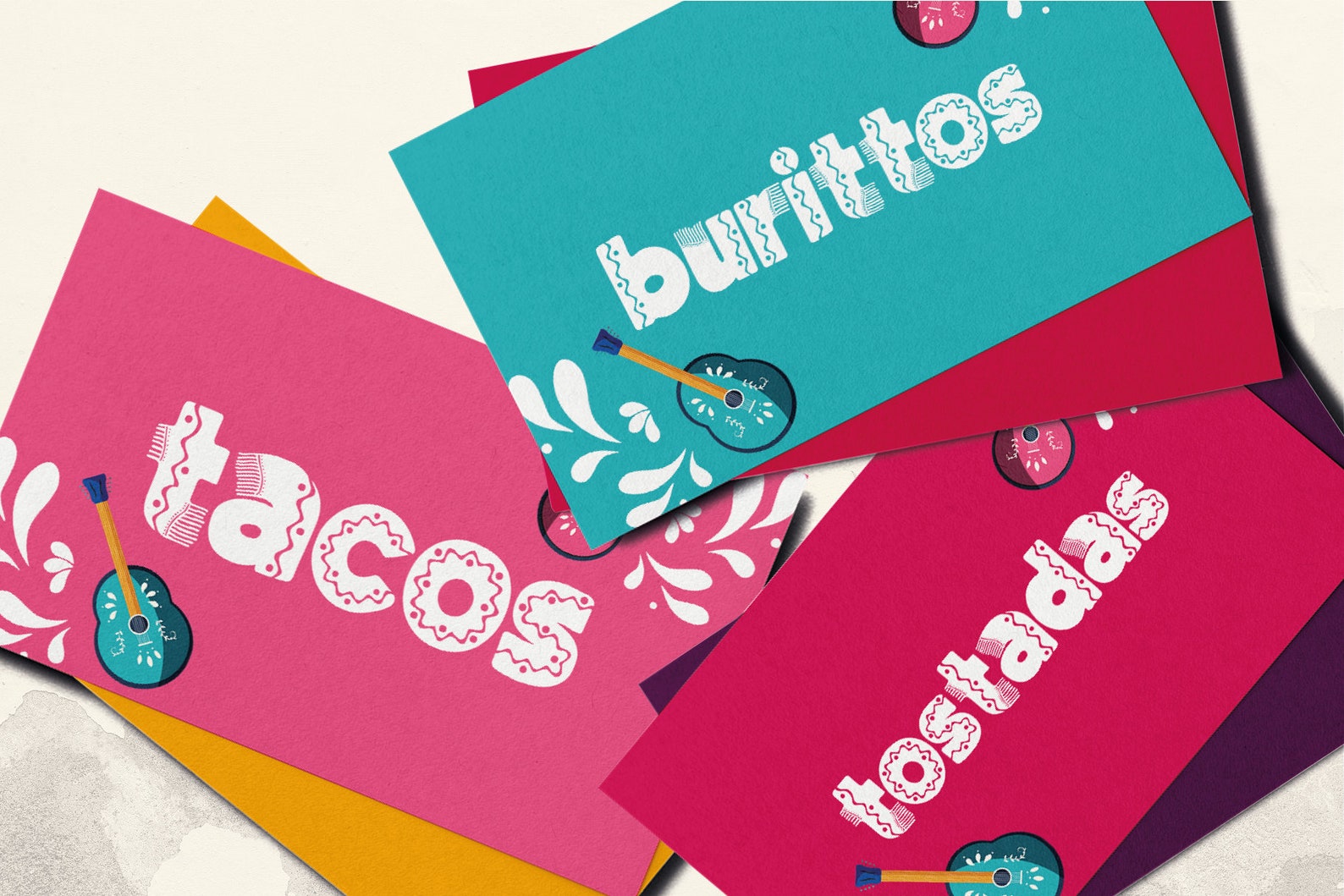 Santiago Authentic Mexican Font Craft Font, Fiesta Font, Font Bundle ...