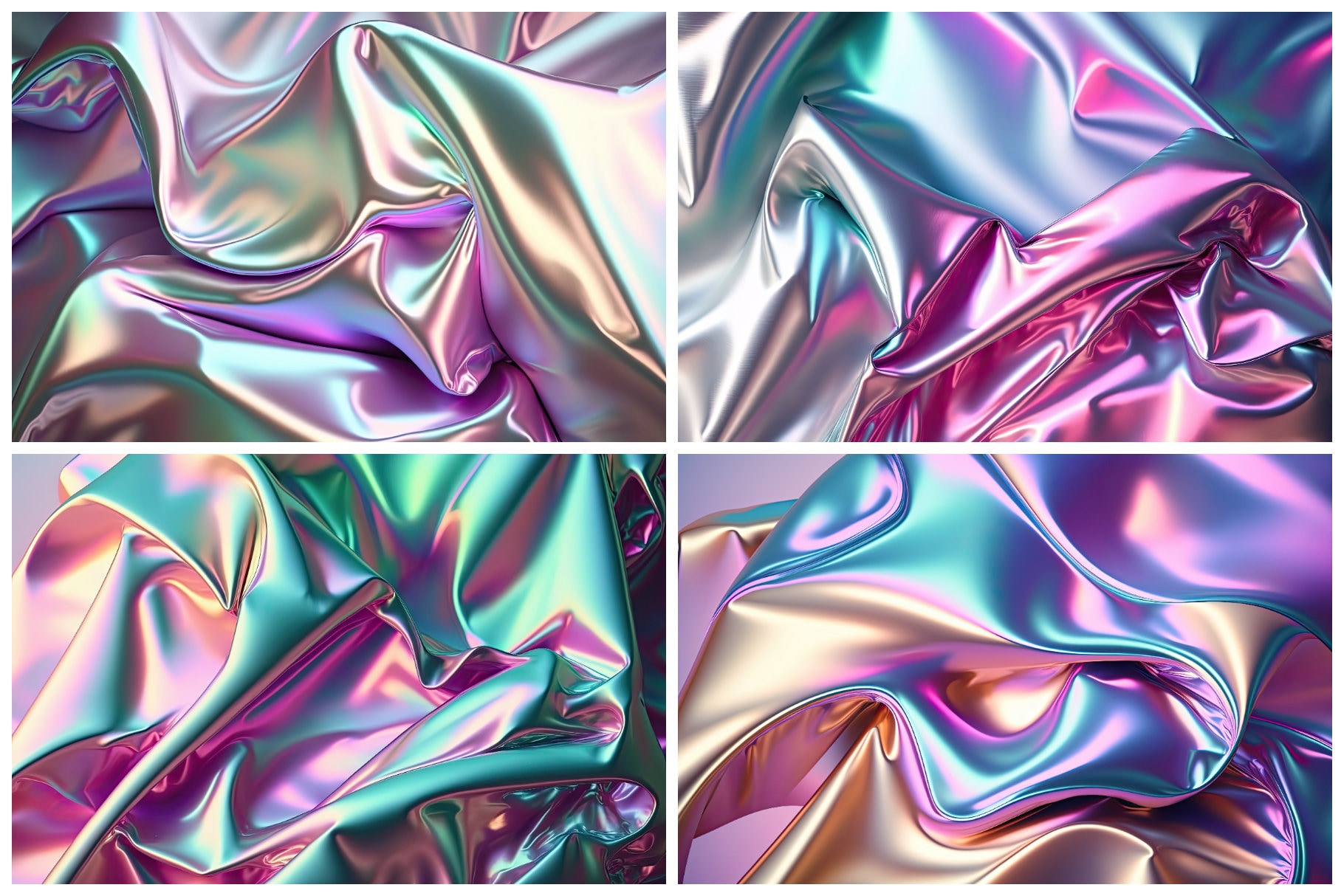 28 Holographic Foil Backgrounds in 6K Resolution Patterns, Holographic ...