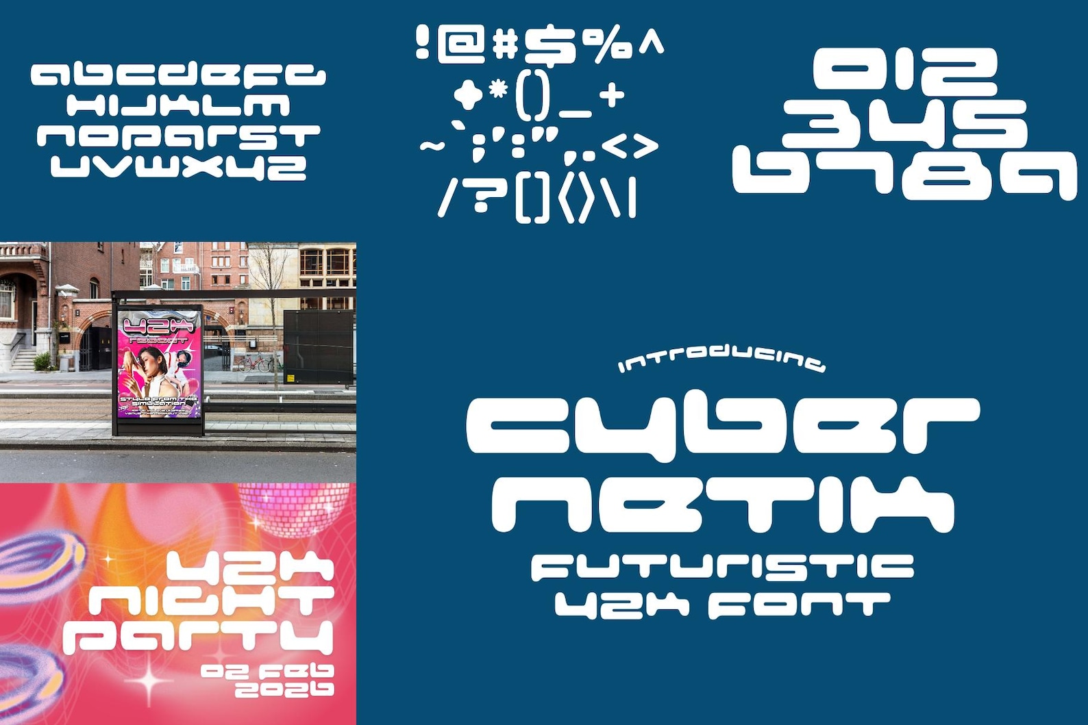 Y2K Font Bundle | 25 Aesthetic Fonts From the Early 2000s for Retro ...
