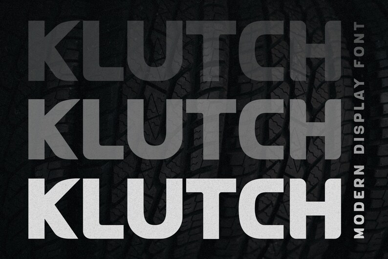 Klutch - Modern Racing Font | BMX Font, Speed Font, Dirtbike Font ...